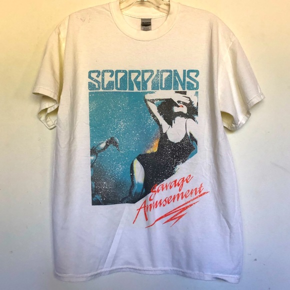 Scorpions | Shirts | Scorpions Savage Amusement Band T Shirt | Poshmark